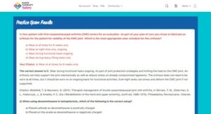 CHT Practice Test | Hand Therapy Academy